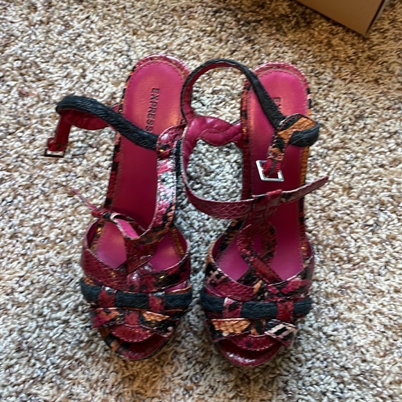 Express | Shoes | Vintage Express Sandals | Poshmark